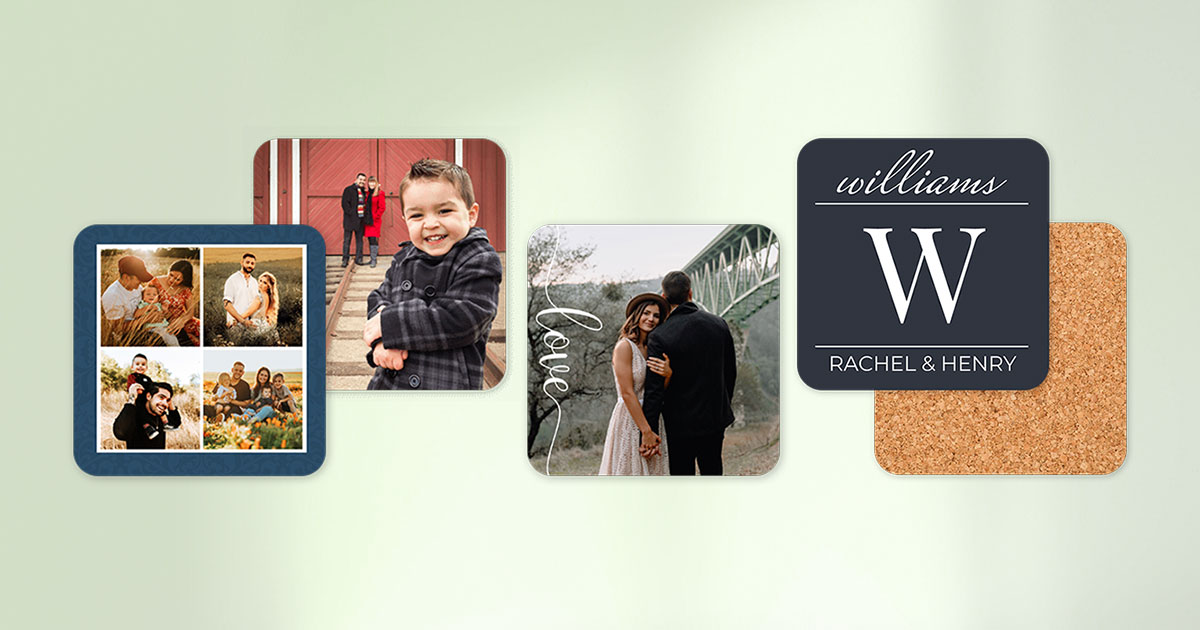 Personalized Coaster Sets | FOREVER.com